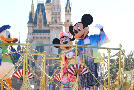 Urayasu Japan Disney Characters Lr Donald Editorial Stock Photo - Stock ...