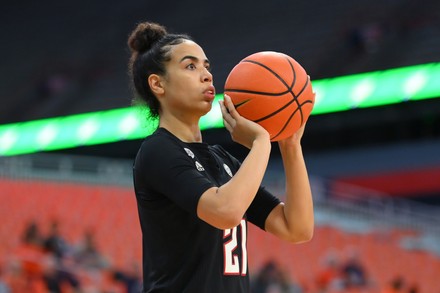 Nc State Wolfpack Guard Madison Hayes Editorial Stock Photo - Stock ...
