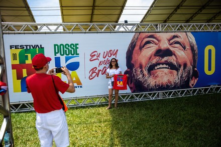 Supporter New President Brazil Lula Poses Editorial Stock Photo - Stock ...