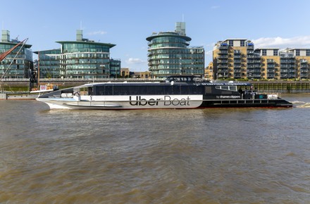 Uber Boat By Thames Clippers River Editorial Stock Photo - Stock Image ...