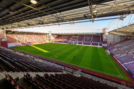 General View Inside Tynecastle Park Edinburgh Editorial Stock Photo ...
