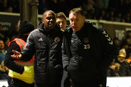 Newport County Manager Graham Coughlan Right Editorial Stock Photo ...