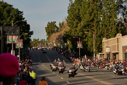 Pasadena City Motorcycle Police Rose Parade Editorial Stock Photo ...