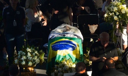Santos Brazil Jan 02 2023 Pele Editorial Stock Photo - Stock Image ...