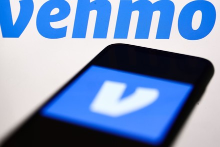 Venmo Logo Displayed On Laptop Screen Editorial Stock Photo - Stock ...