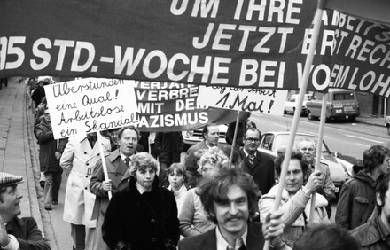 German Trade Union Confederation Dgb Demonstration Editorial Stock ...