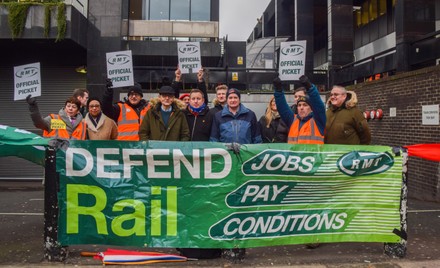 Rmt Rail Maritime Transport Workers Union Editorial Stock Photo - Stock ...
