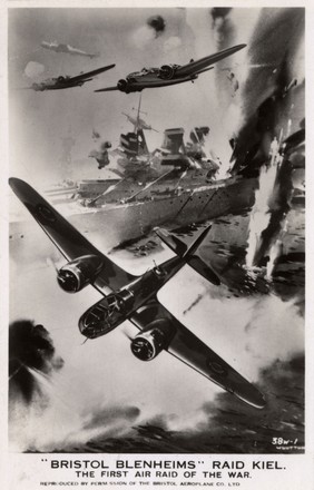 Ww2 Bristol Blenheims Raid Kiel Battle Editorial Stock Photo - Stock ...