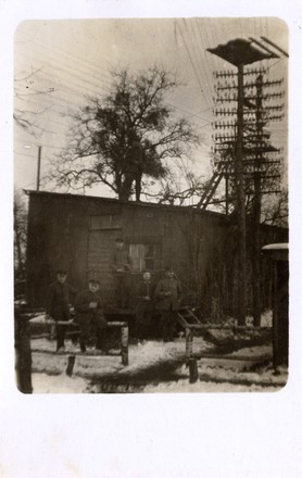 Ww1 Coldlooking German Soldiers Behind Lines Editorial Stock Photo ...
