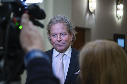 Lawyer Sandin During Break Trial Against Editorial Stock Photo - Stock ...