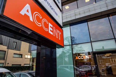Illustration Picture Shows Accent Employment Office Editorial Stock ...