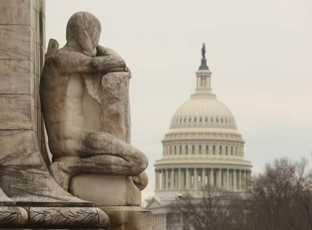 Marble Sculpture Honoring Christopher Columbus Gazes Editorial Stock ...