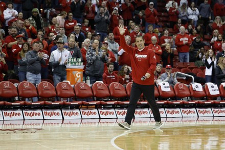 Wisconsin Badgers Football Head Coach Luke Editorial Stock Photo ...