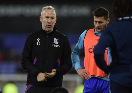 Shaun Derry Coach Crystal Palace Gives Editorial Stock Photo - Stock ...