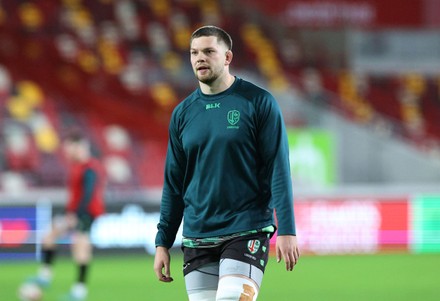 Josh Caulfield London Irish Dives Try Editorial Stock Photo - Stock ...