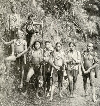 Men Indigenous Tribe On Island Formosa Editorial Stock Photo - Stock ...