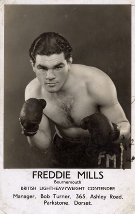 Frederick Percival Freddie Mills 19191965 English Editorial Stock Photo ...