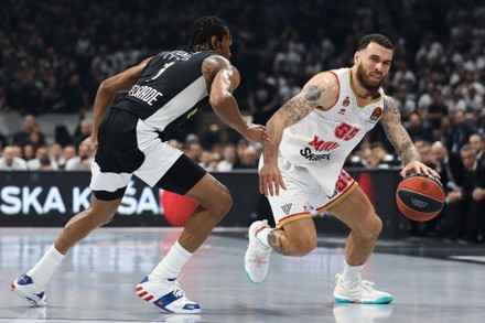 Alpha Diallo Monaco Competes Against Danilo Editorial Stock Photo ...