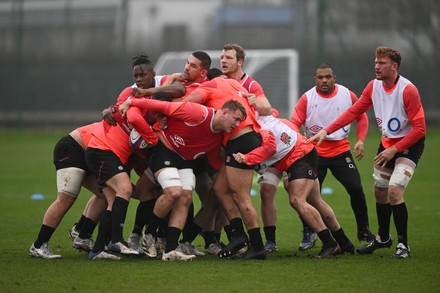 England Rugby Training Latymer Rd London Editorial Stock Photo - Stock ...