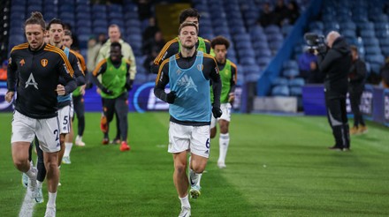 Leeds United Midfielder Brenden Aaronson 7 Editorial Stock Photo ...