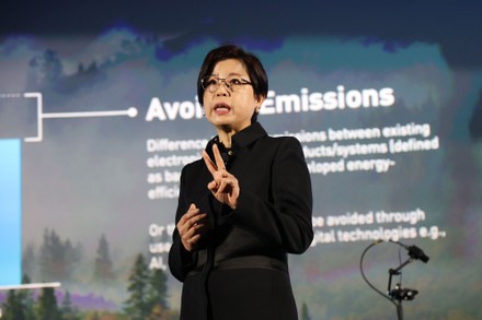 Megan Myungwon Lee Chairwoman Ceo Panasonic Editorial Stock Photo ...