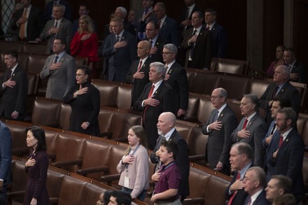 Members Us House Representatives Say Pledge Editorial Stock Photo ...
