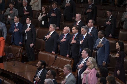 Members Us House Representatives Say Pledge Editorial Stock Photo ...