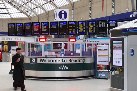 Passengers Reading Station On Another Day Editorial Stock Photo - Stock ...