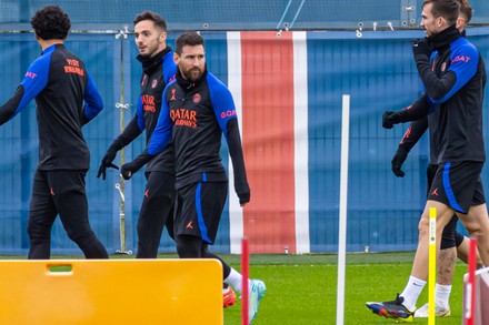 Psg S Lionel Messi C Takes Editorial Stock Photo - Stock Image ...
