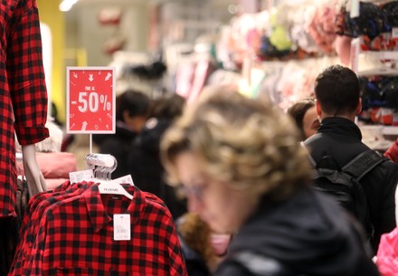 People Shop During First Day Sales Editorial Stock Photo - Stock Image ...