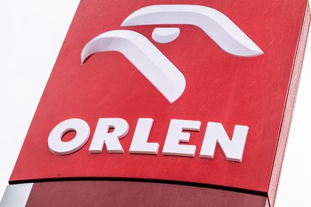 Orlen Petrol Station Logo Seen Gdansk Editorial Stock Photo - Stock ...