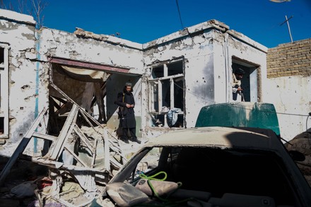 Taliban Inspect Scene After Operation Against Editorial Stock Photo ...