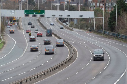 Very Light Traffic On Normally Busy Editorial Stock Photo - Stock Image ...