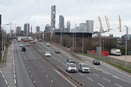 Very Light Traffic On Normally Busy Editorial Stock Photo - Stock Image ...