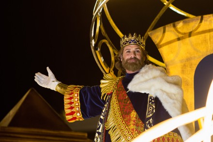 King Gaspar His Carriage Greets Public Editorial Stock Photo - Stock ...