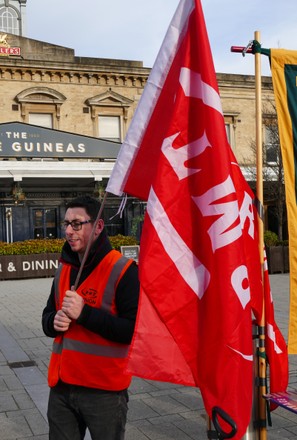 Official Rmt Picket Line Picketers Outside Editorial Stock Photo ...