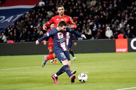 Lionel Messi Psg Puts His Side Editorial Stock Photo - Stock Image ...