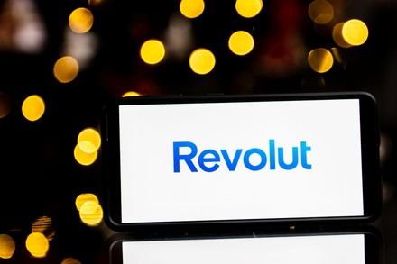 This Photo Illustration Revolut Logo Seen Editorial Stock Photo - Stock ...