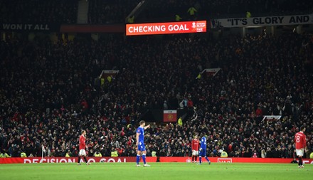 Scoreboard Displays Var Goal Checking Procedure Editorial Stock Photo ...