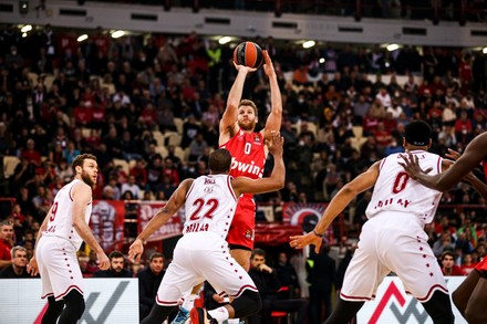 Olympiacos Player Thomas Walkup C Action Editorial Stock Photo - Stock ...