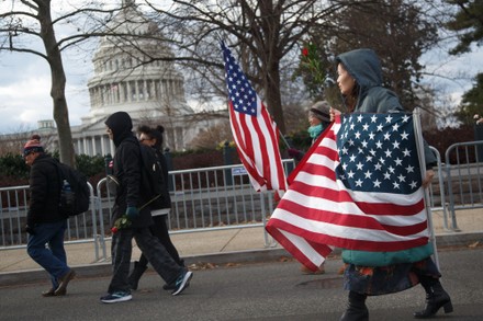 People Attend Restore Republic Rally Near Editorial Stock Photo - Stock ...