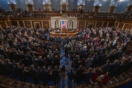 Members House Representatives Take Oath Office Editorial Stock Photo ...