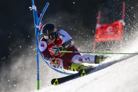Raphael Haaser Austria Action During First Editorial Stock Photo ...
