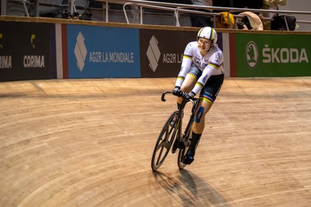 Mathilde Gros Womens Sprint During Track Editorial Stock Photo - Stock ...