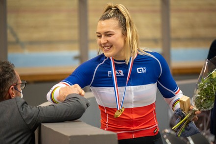 Mathilde Gros Womens Sprint During Track Editorial Stock Photo - Stock ...