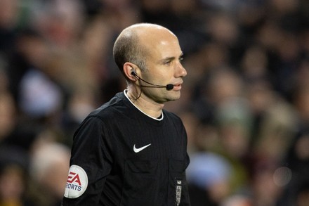 Assistant Referee Simon Long During Fa Editorial Stock Photo - Stock ...