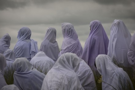 Members Shembe Church Gather On Top Editorial Stock Photo - Stock Image ...
