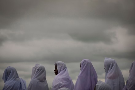 Members Shembe Church Gather On Top Editorial Stock Photo - Stock Image ...