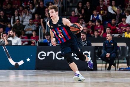 Rokas Jokubaitis Fc Barcelona Action During Editorial Stock Photo ...