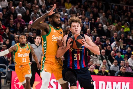 Rokas Jokubaitis Fc Barcelona Action Against Editorial Stock Photo ...